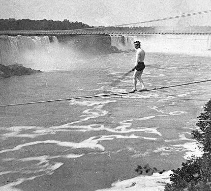 Daredevil to cross Niagara Falls on tightrope - ABC News