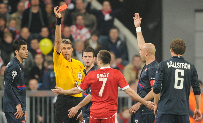 Ribery sent off in Bayern win - ABC News