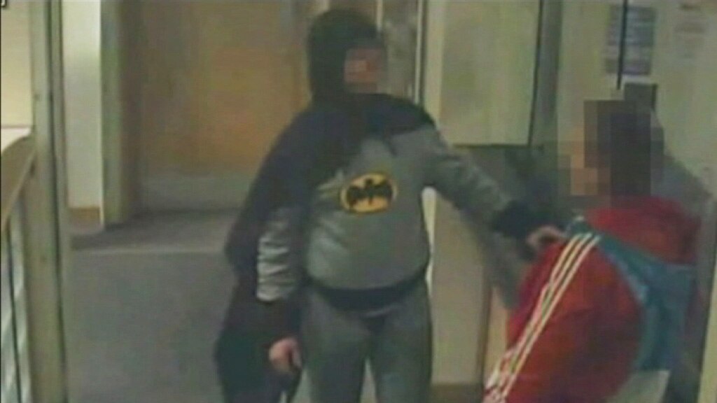 British Batman turned pal in for a joke - ABC News