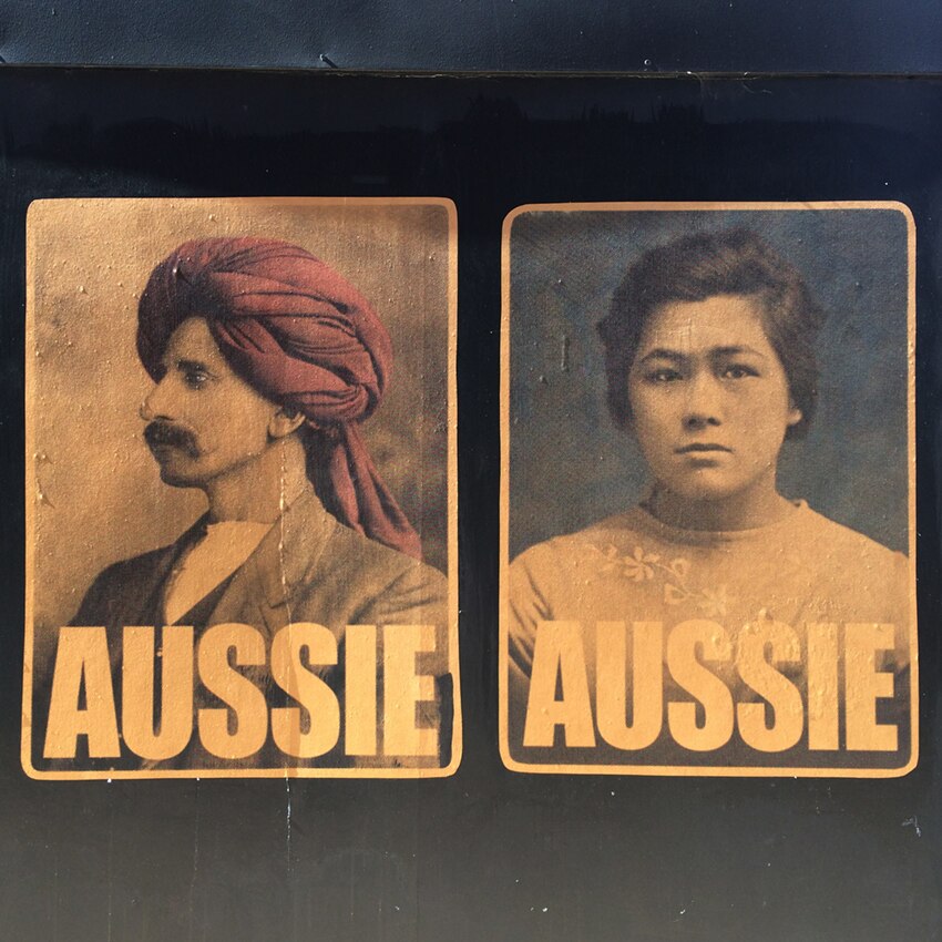 Behind the portraits of the cult 'Aussie' poster series - ABC listen