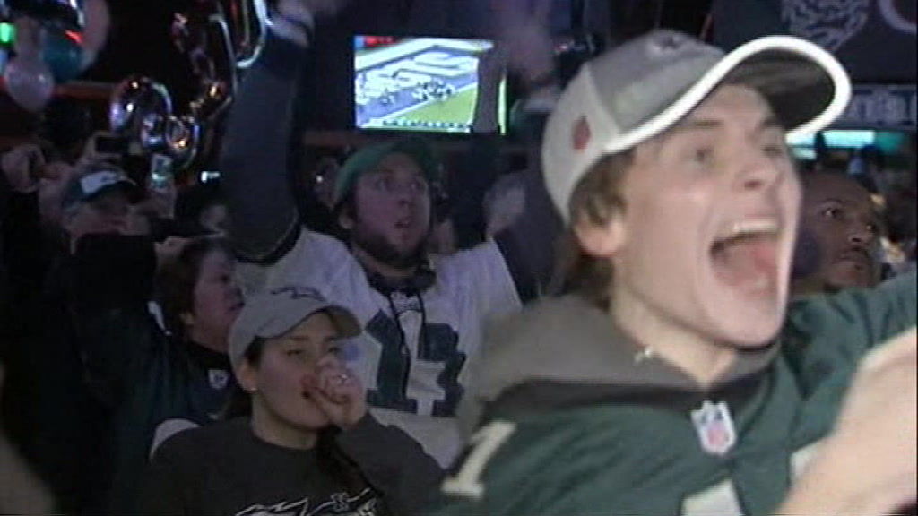 Fans in Philadelphia celebrate Eagles winning the Super Bowl - ABC News