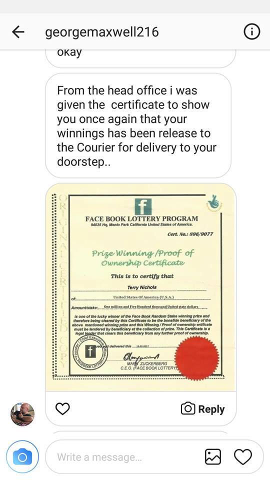 'Facebook lottery' promising $7.5m prize scams Australians out of ...