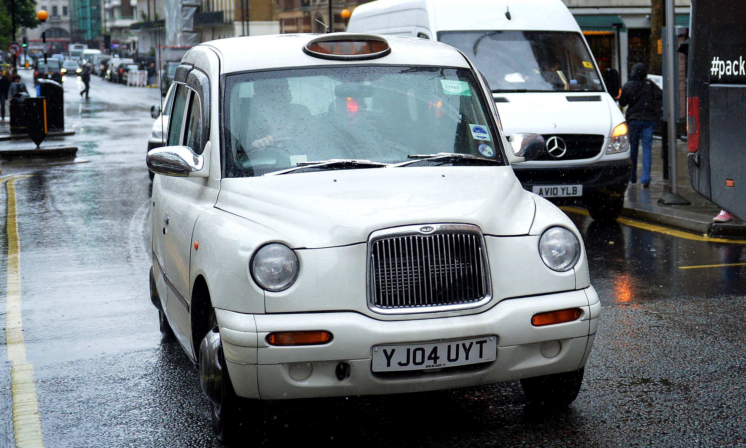 London black taxis turn white for Australia as Perth readies for trial ...