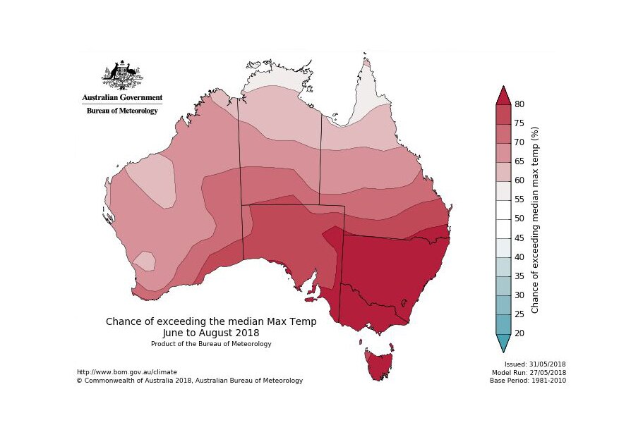 Wetter and warmer winter for Tasmania, BoM says, but there will still ...