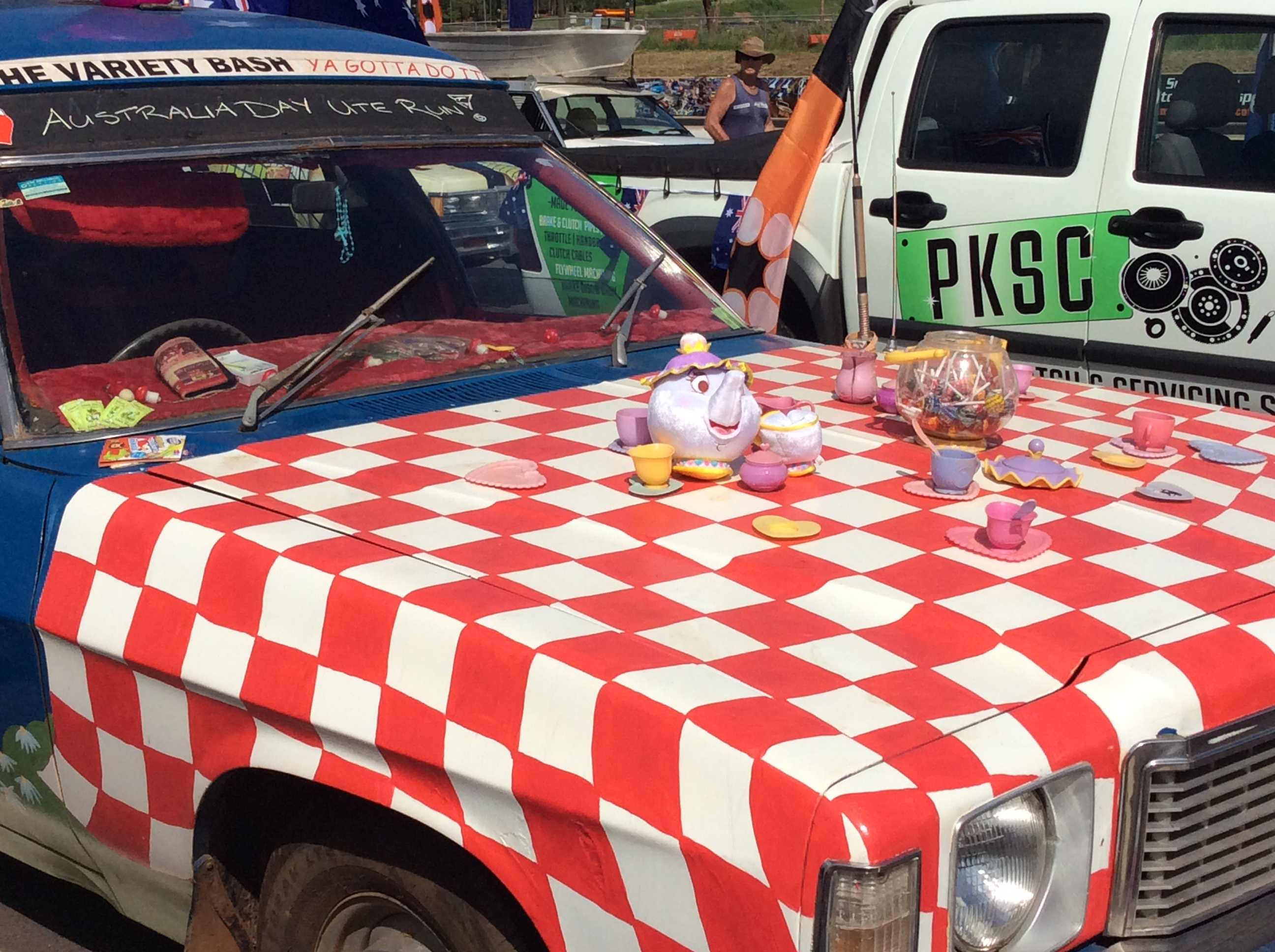 Utes, flags and keeping cool: Northern Territory celebrates Australia ...