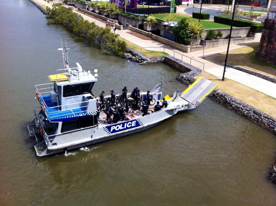 G20: Queensland Police launch flotilla down Brisbane River ahead of ...