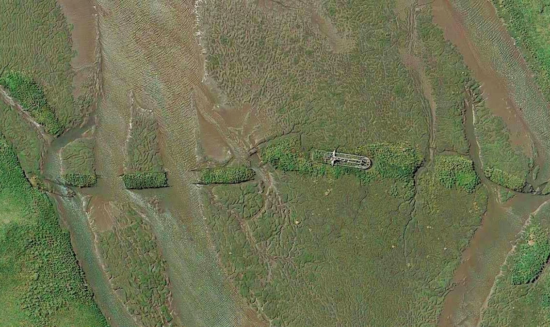 Tamar River is home to a 'ship graveyard', but these vessels were ...