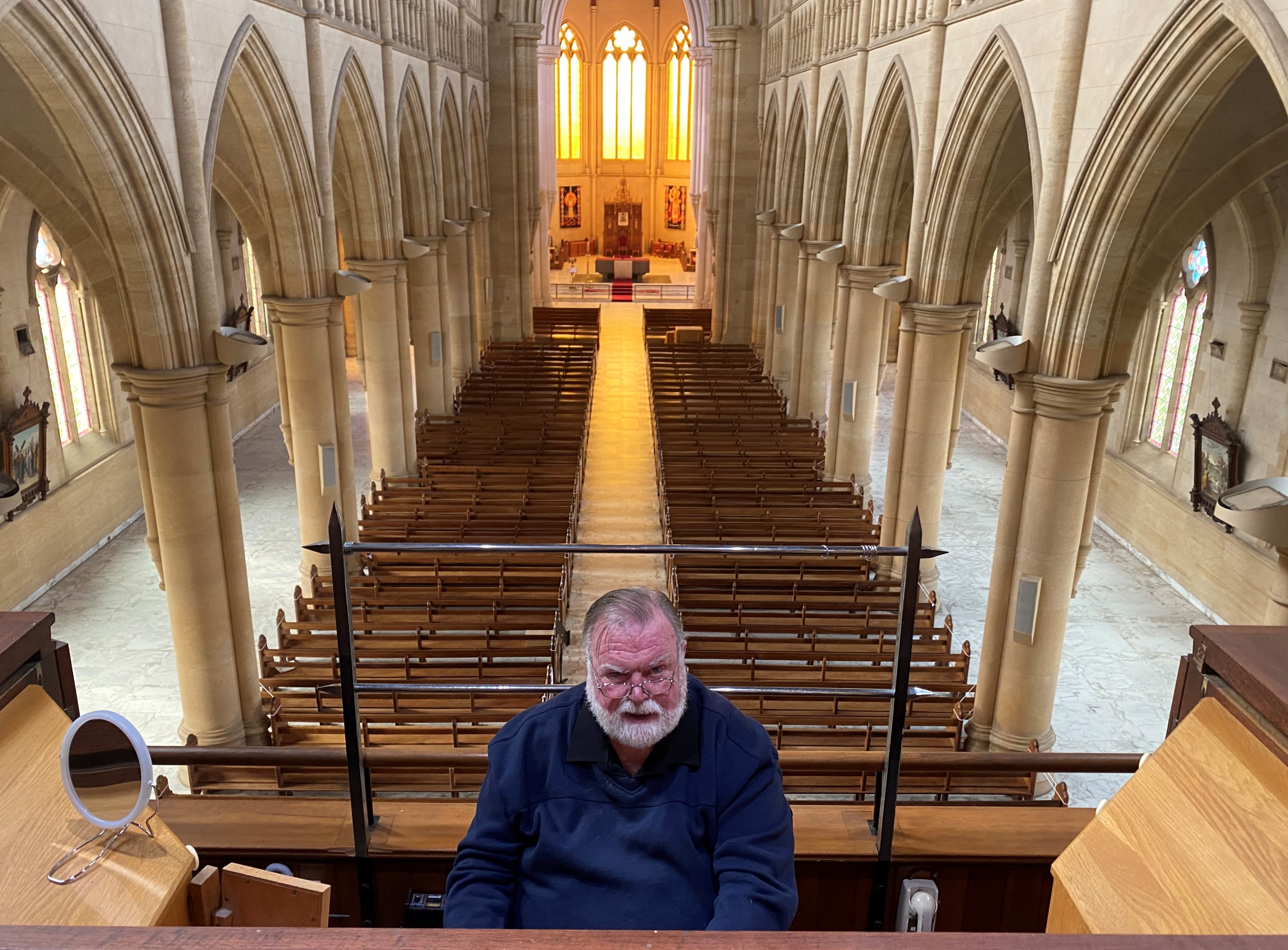 Sacred Heart Cathedral organist John Hogan is retiring after 40 years ...