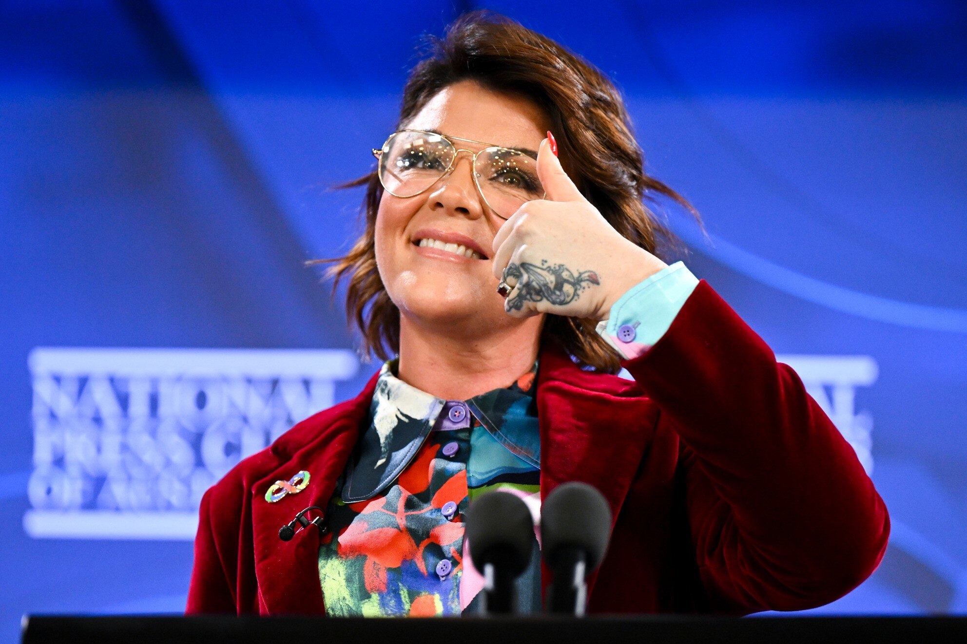 Comedian Em Rusciano shares a letter to 'Majestic Elderly Em' with ...