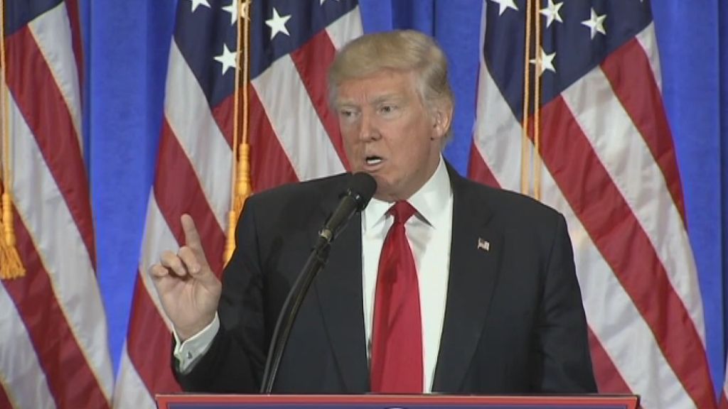 Trump says 'all countries' will have greater respect for the United ...