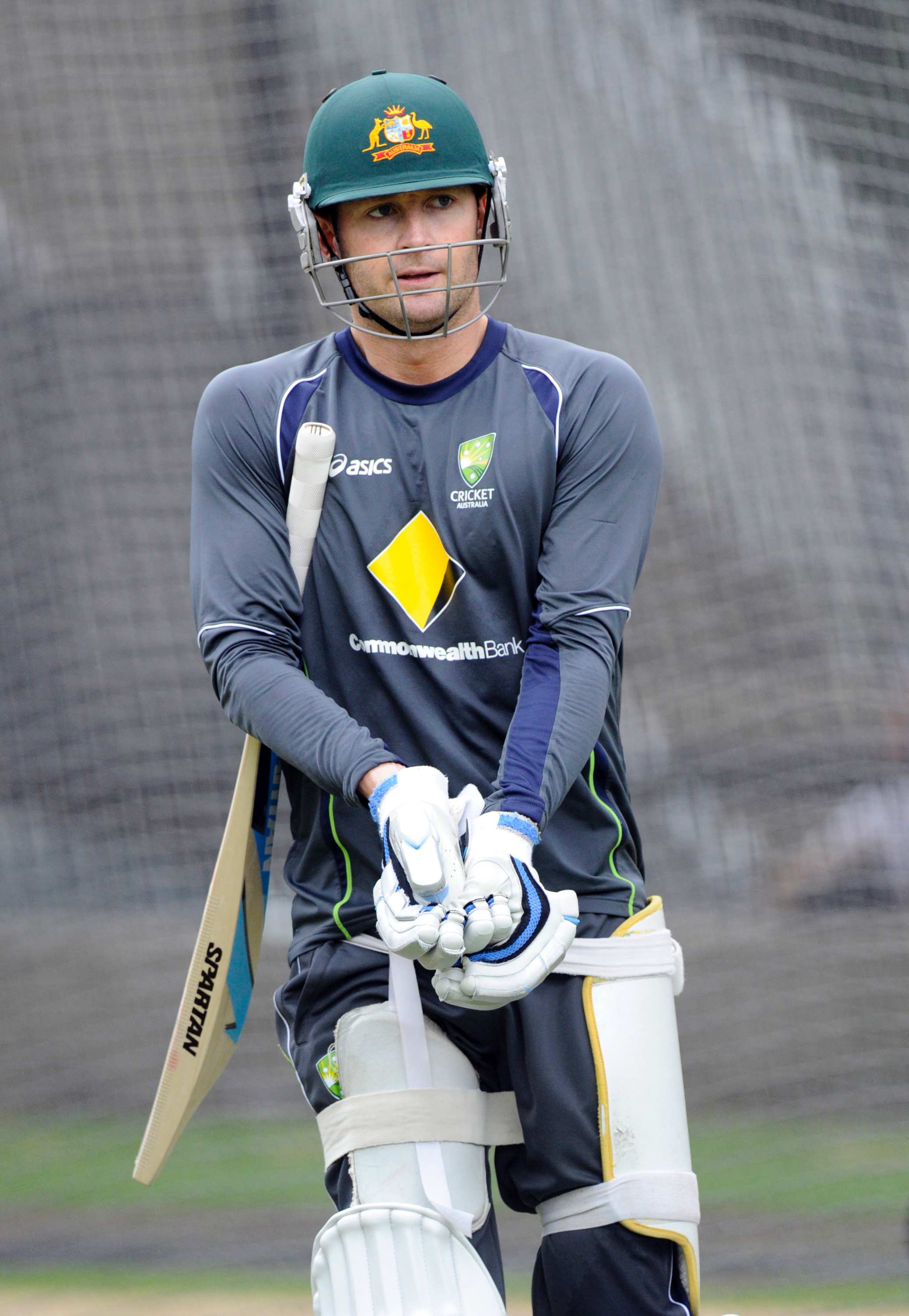 Clarke bats in nets at MCG - ABC News