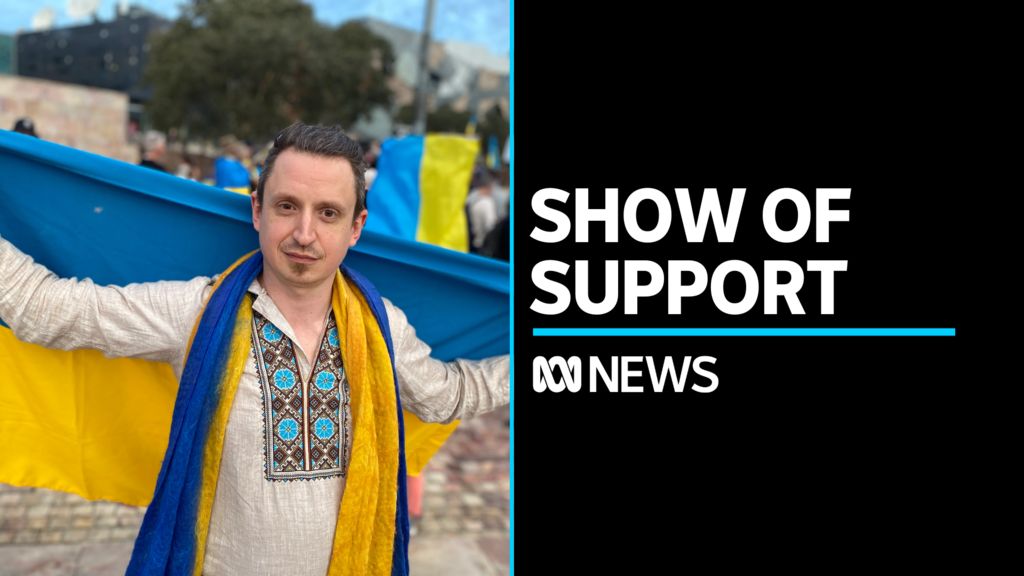 Ukrainian Australians and supporters rally following missile strikes ...