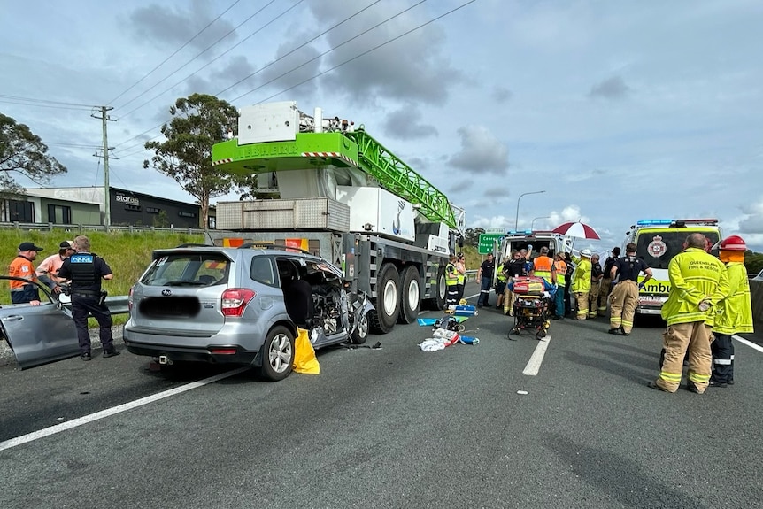 Bruce Highway partially closed after teenager critically injured in ... Bruce Highway partially closed after teenager critically injured in ...