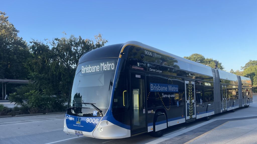Brisbane's new metro bus route has begun operations. - ABC News