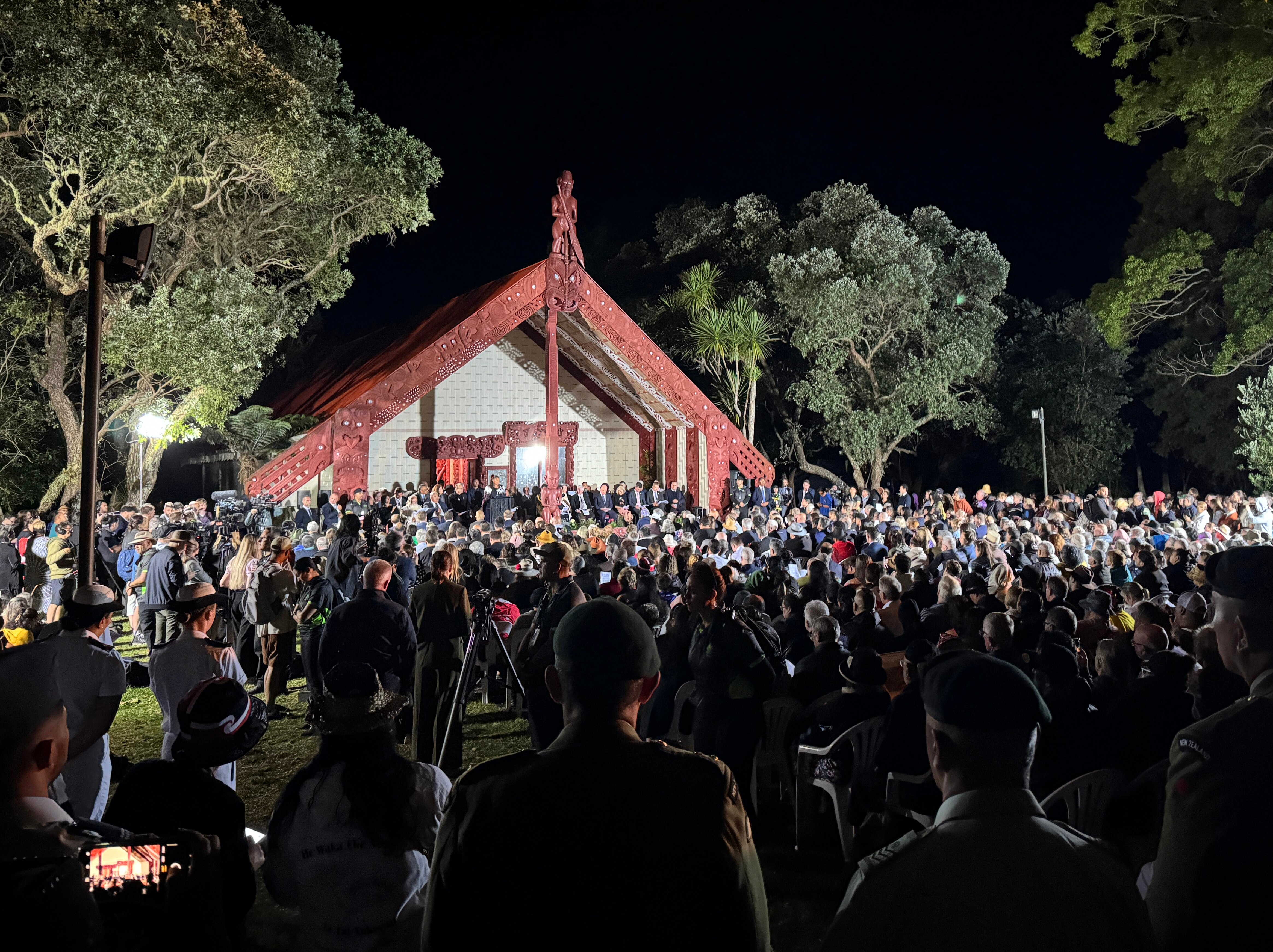 Māori protesters march to Waitangi for historic protest as simmering ...