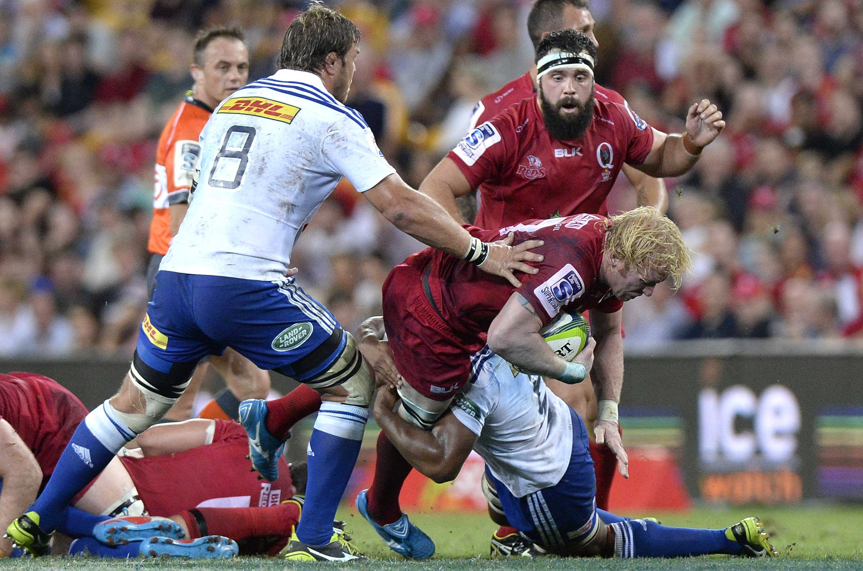 Queensland Reds secure a 22-17 Super Rugby win against Stormers at Lang ...