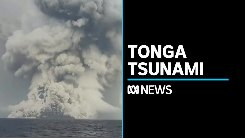 Tsunami caused by massive underwater eruption floods Tonga - ABC News