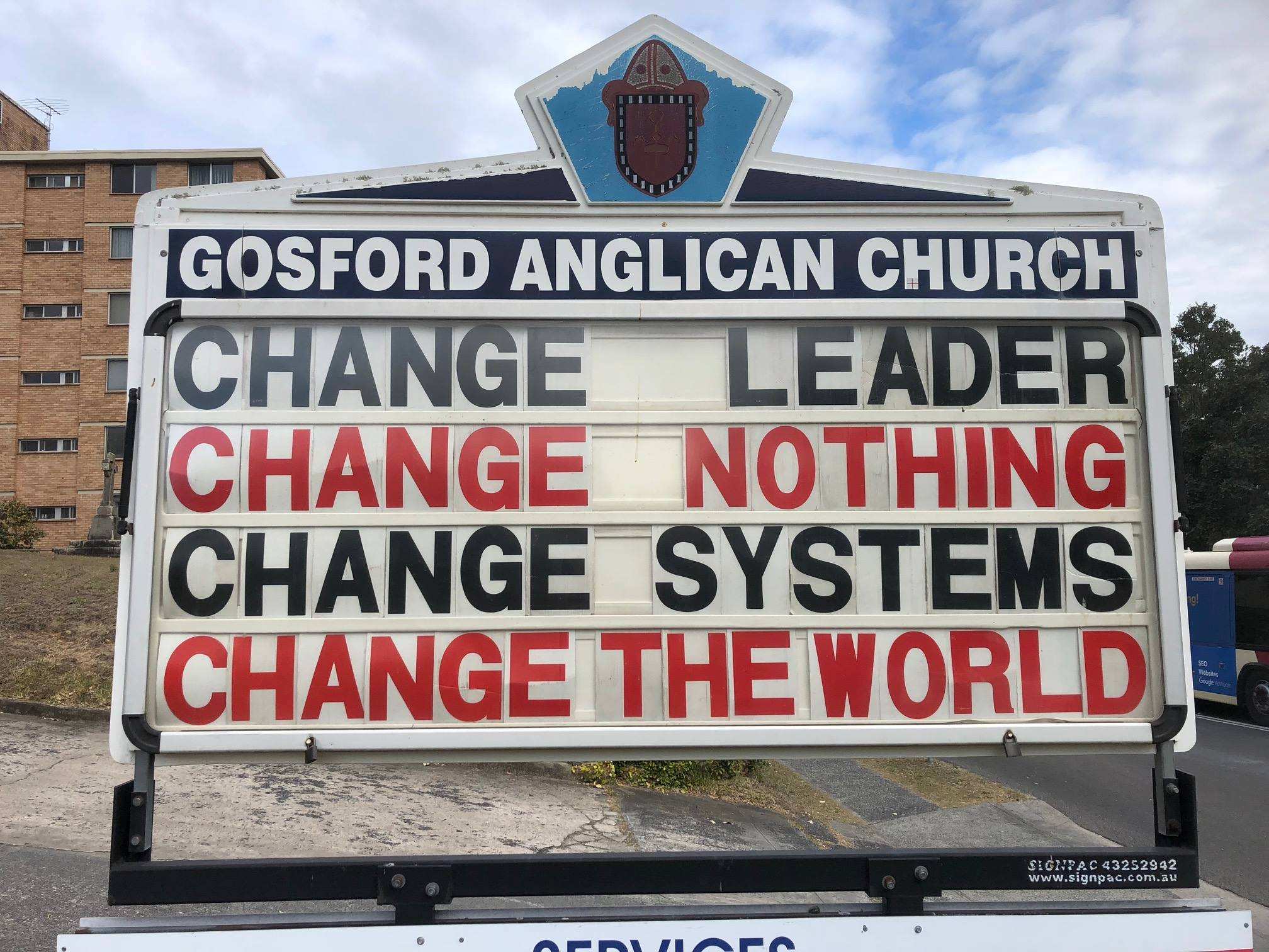 What drives the priest behind those controversial church signs - ABC News
