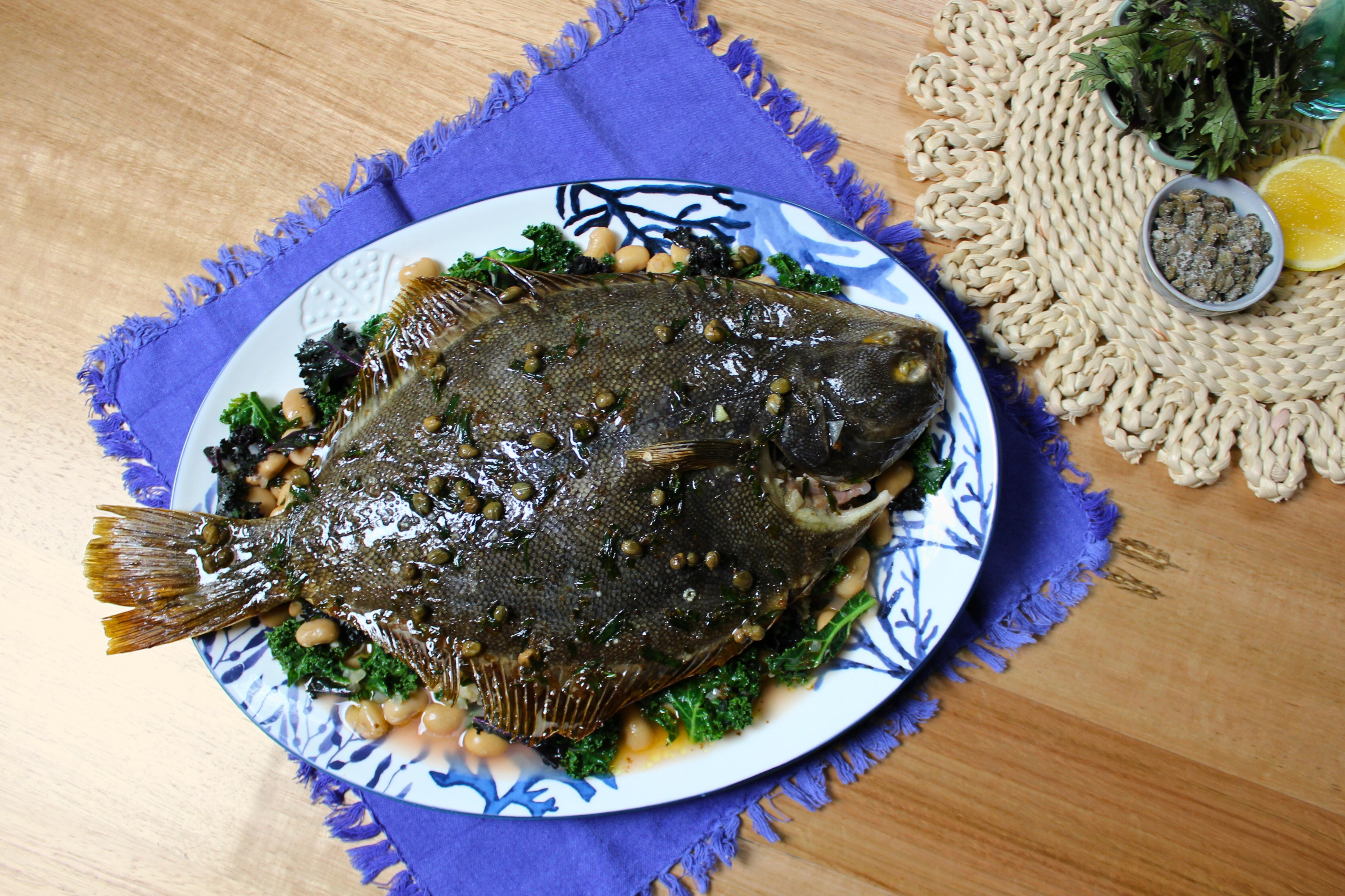 Simple yet show-stopping roasted flounder - ABC News