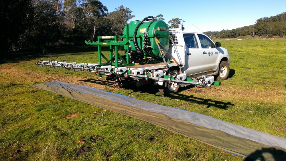 Tasmanian researchers trial optical sensor boom spray to reduce ...