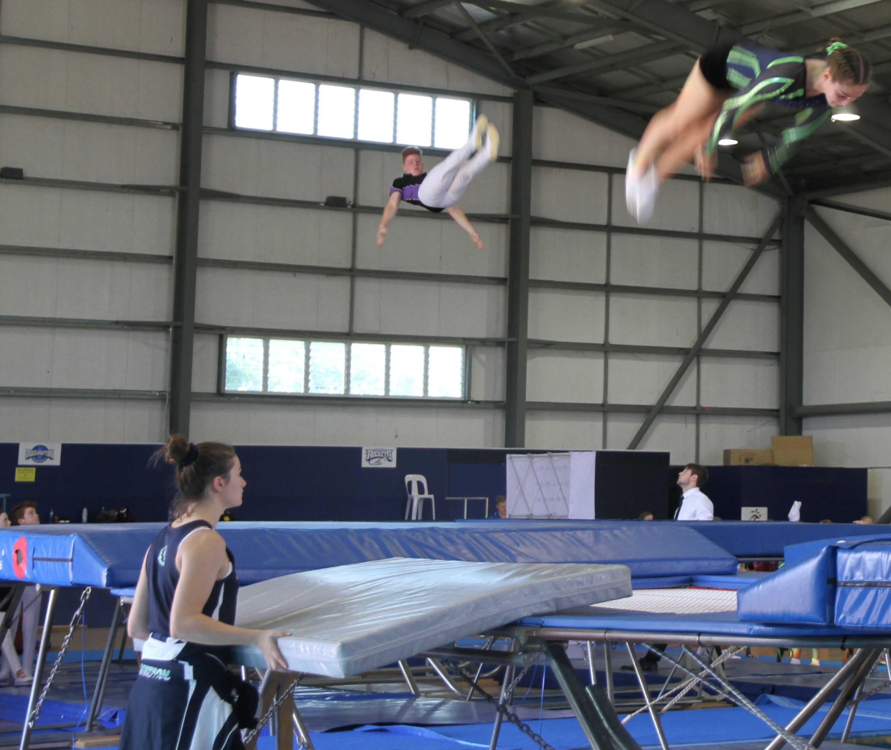 Queensland city leads the pack in sport of trampolining, breeding ...