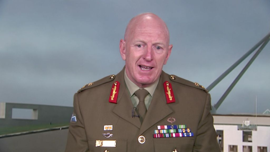 General Frewen says the booster uptake is still strong - ABC News