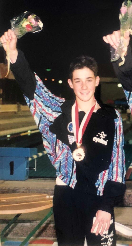 South African champion swimmer alleges former…