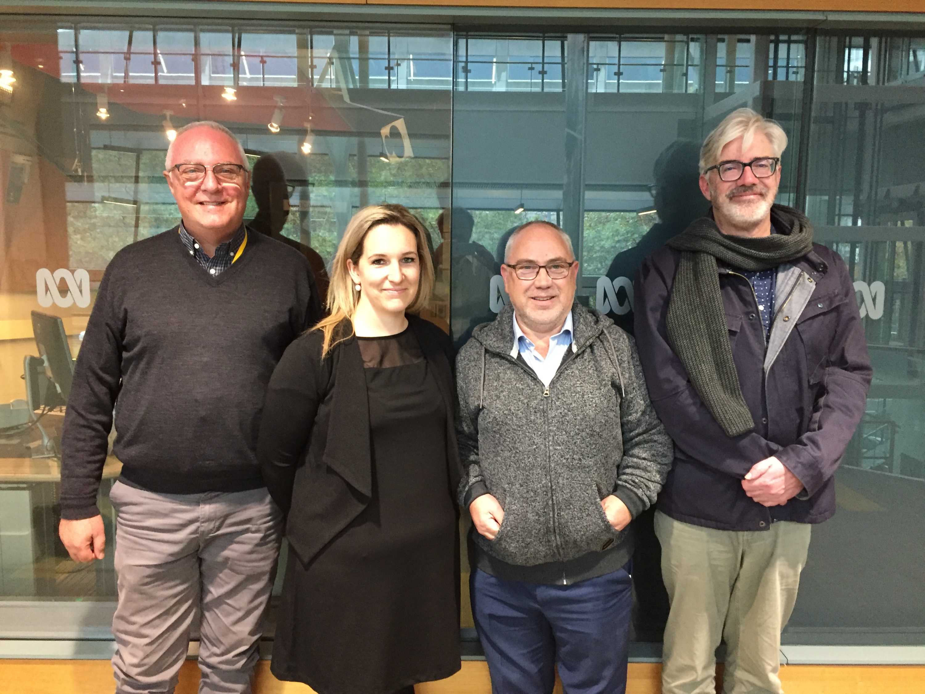 The Conversation Hour: Shaun Micallef, Lee Simon, Mark Watt, and Leah ...