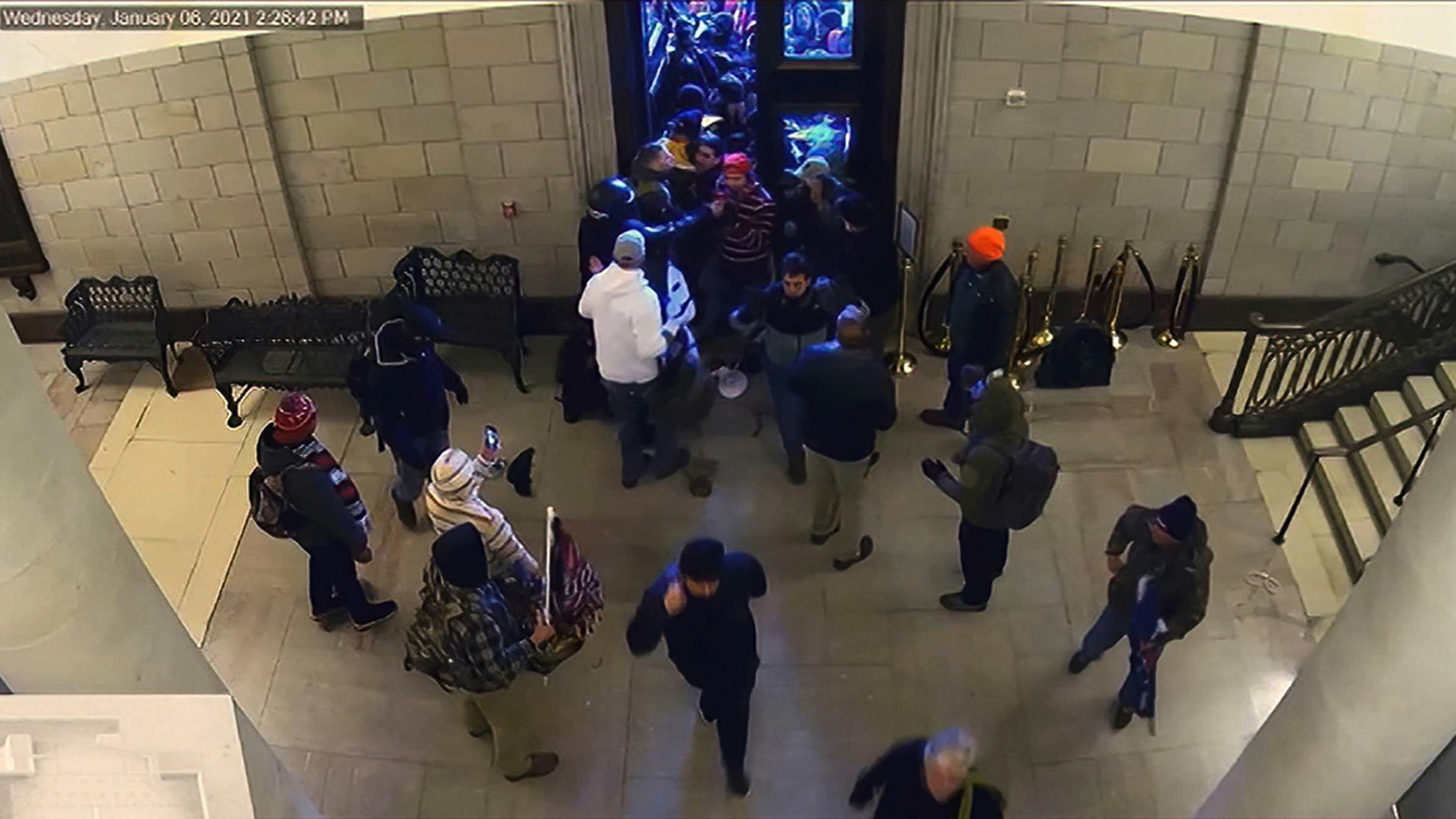 Dramatic footage of Capitol riot unveiled at Donald Trump's impeachment ...