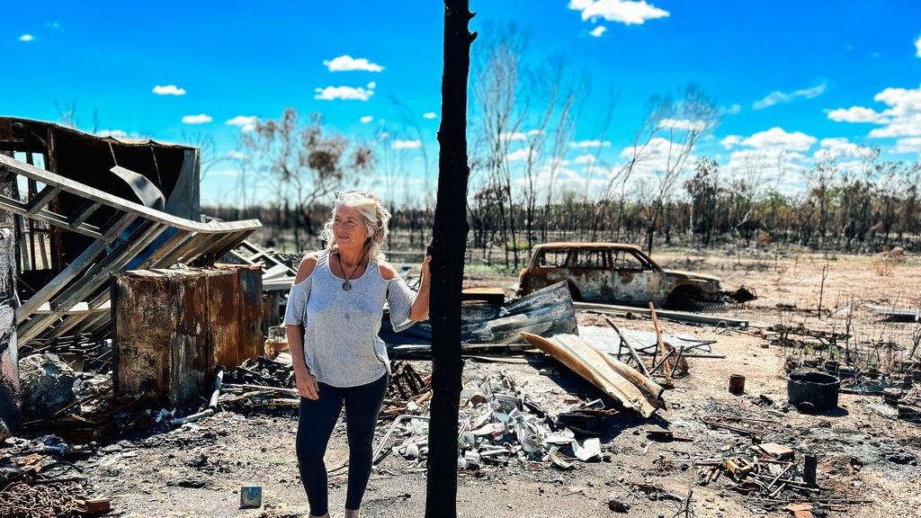 Tara fire victim won't lose hope after losing everything - ABC News