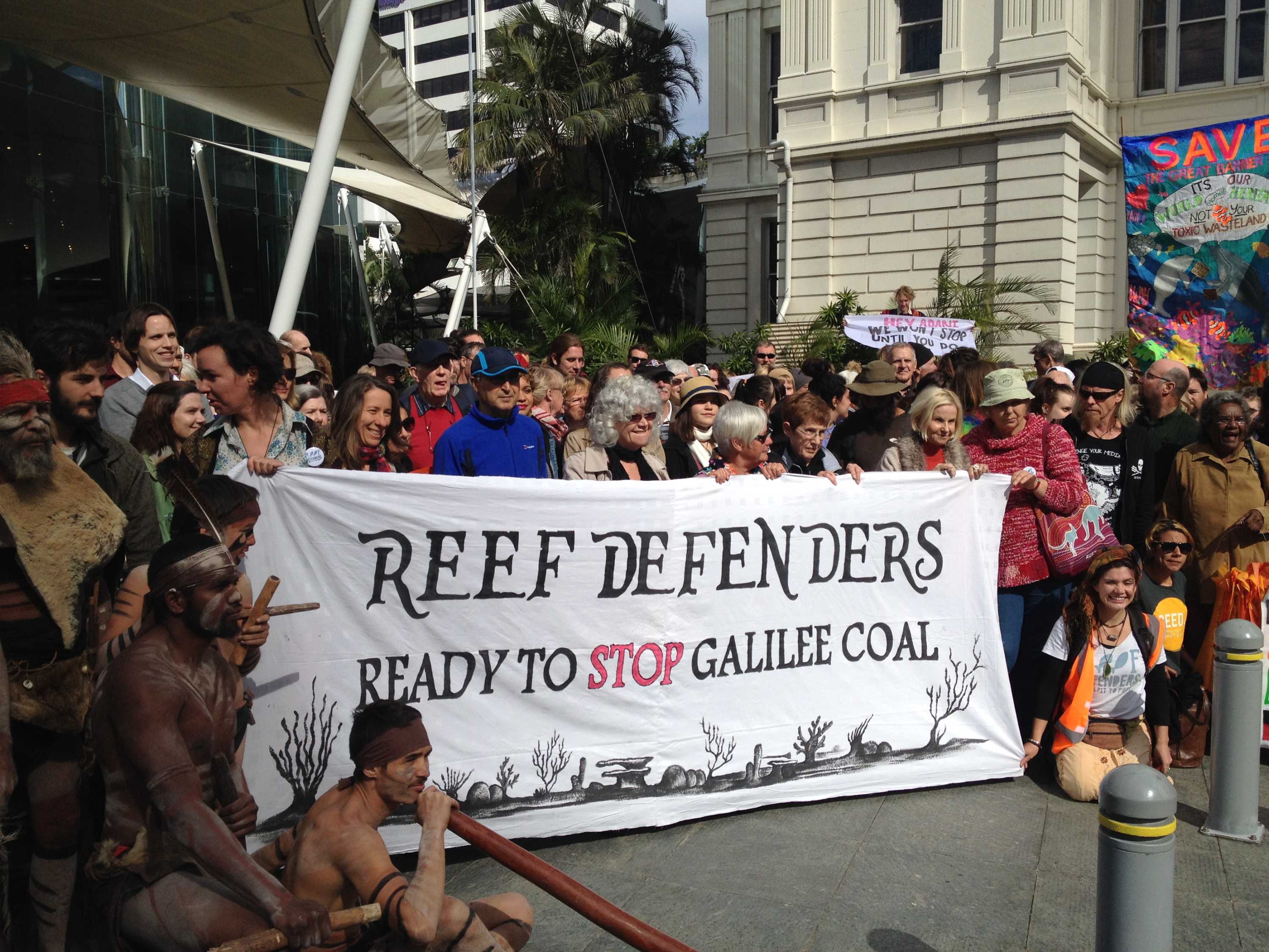 Thousands of handwritten 'pledges' against mining giant Adani handed to ...