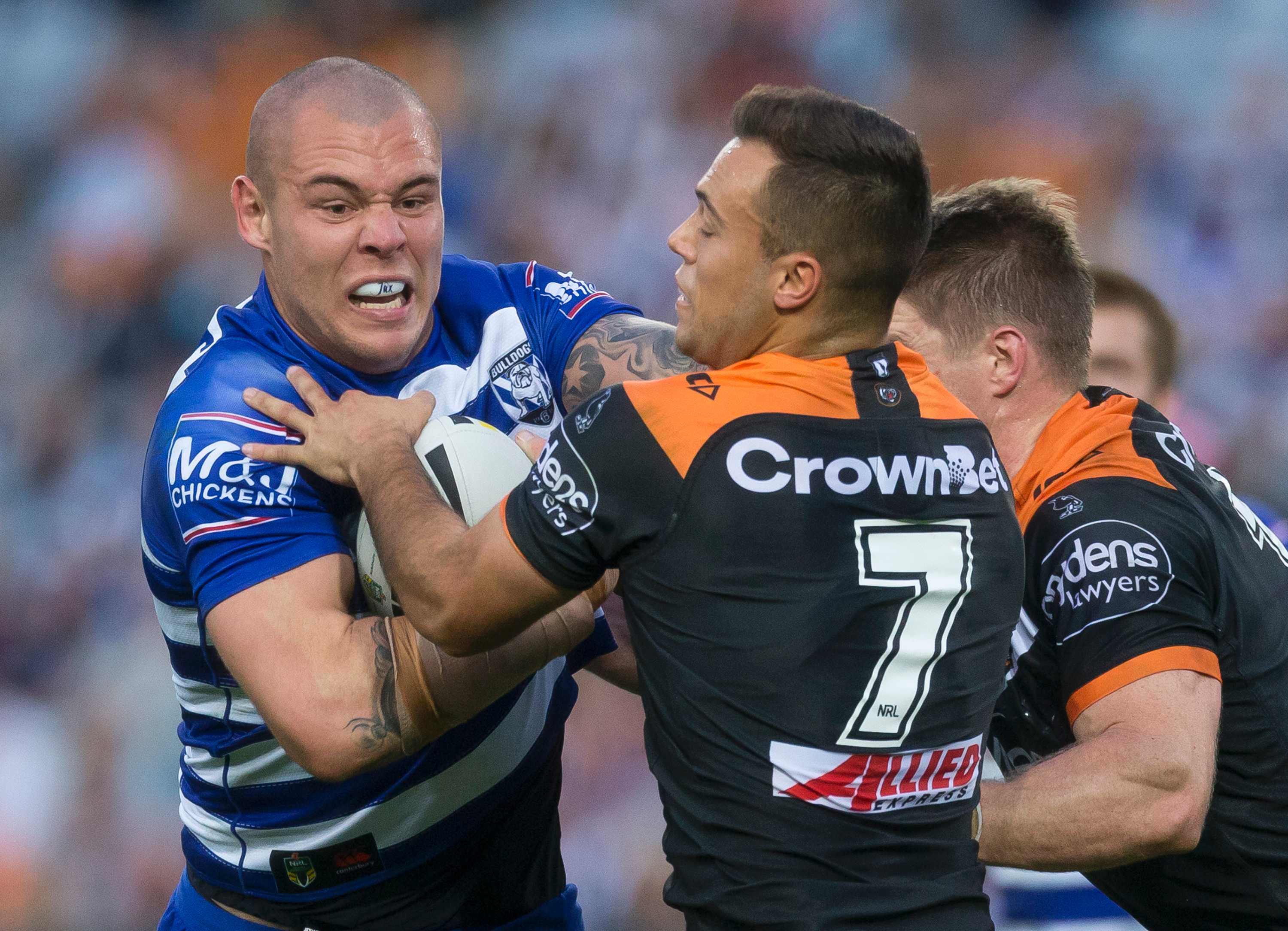 Cronulla Sharks thrash Newcastle to continue NRL winning streak, Tigers ...