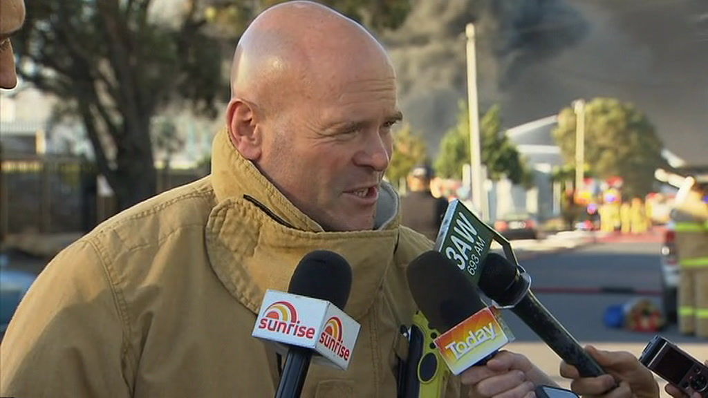 MFB chief officer Dan Stephens says the inferno may burn for days - ABC ...