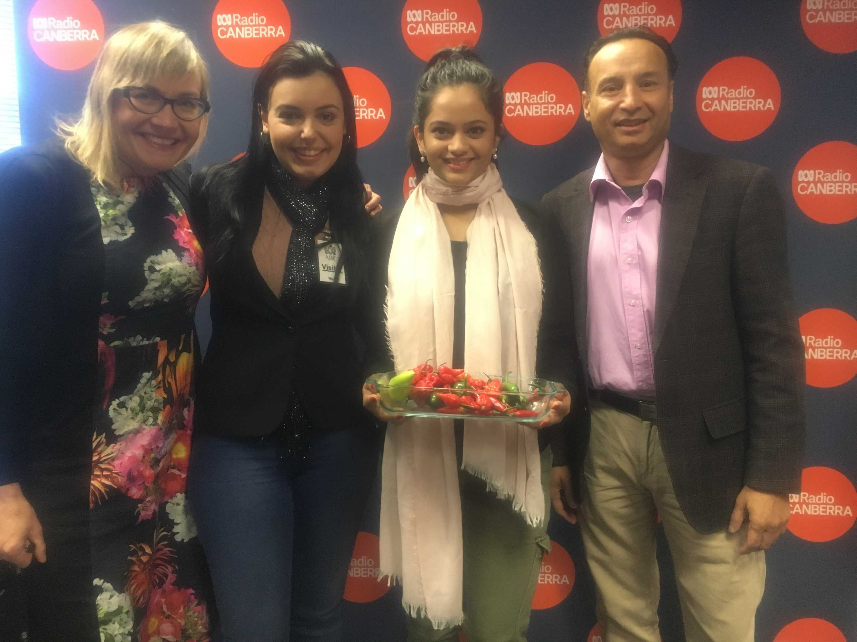 Lish Fejer takes on chilli-eating champion - ABC listen