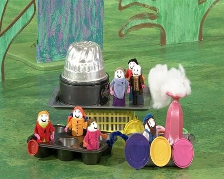 Make a Muffin Tray Train - ABC Kids