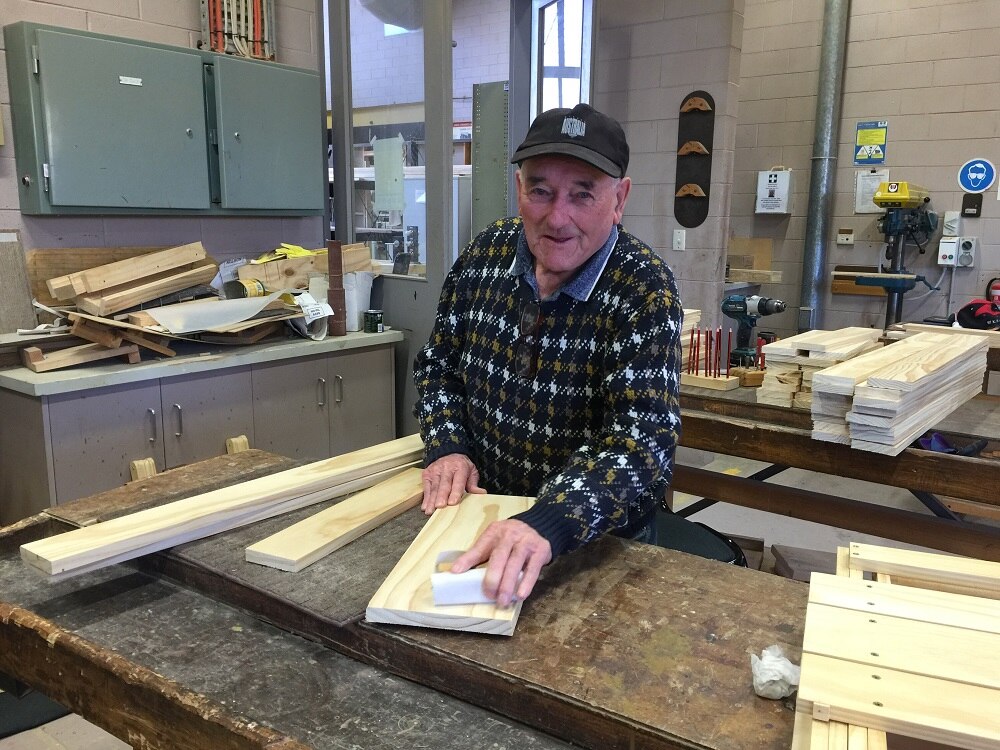 Woodwork class helps people with acquired brain injuries join the ...