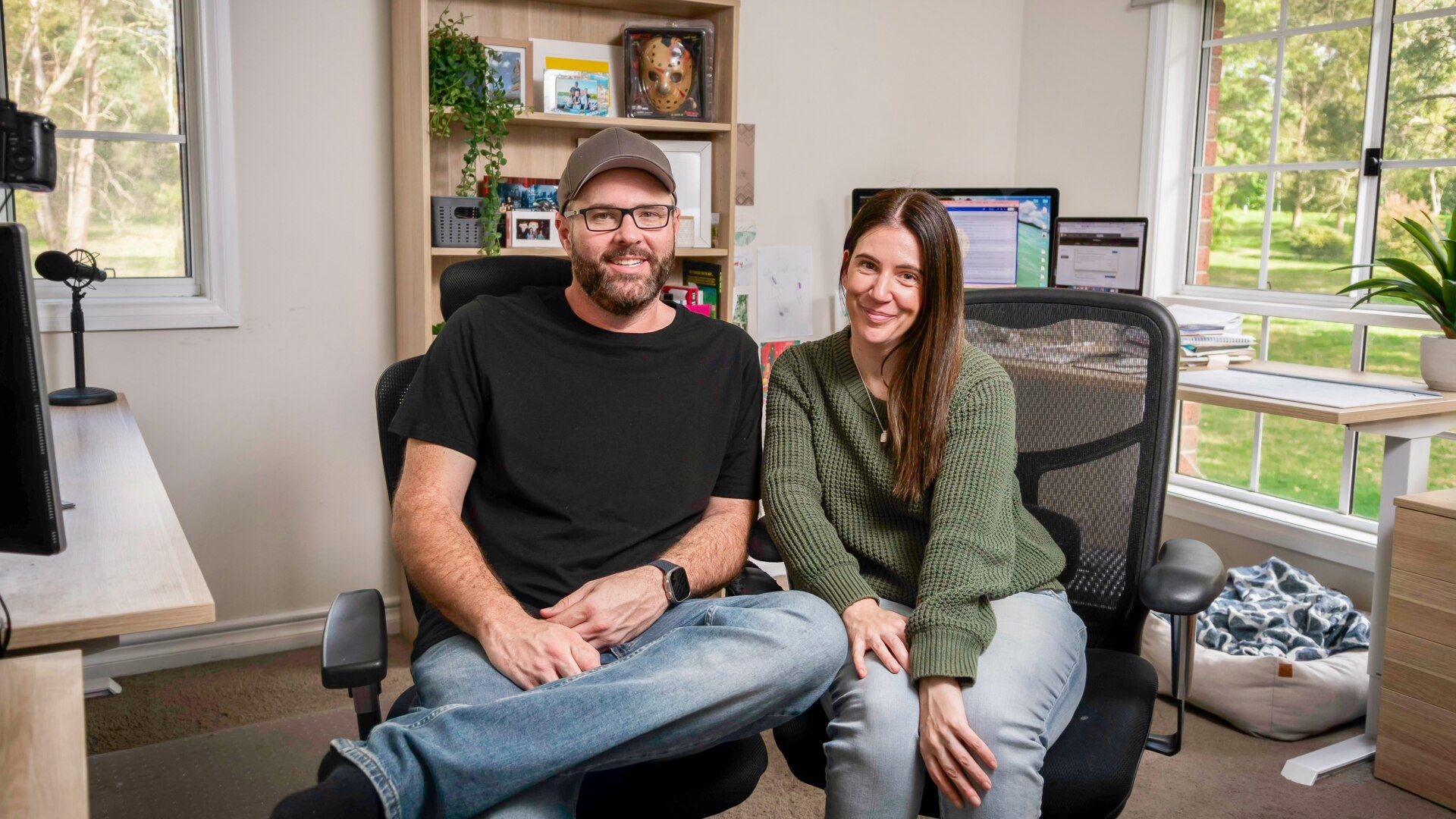 'From married couple to co-workers': The ups and downs of sharing a WFH ...