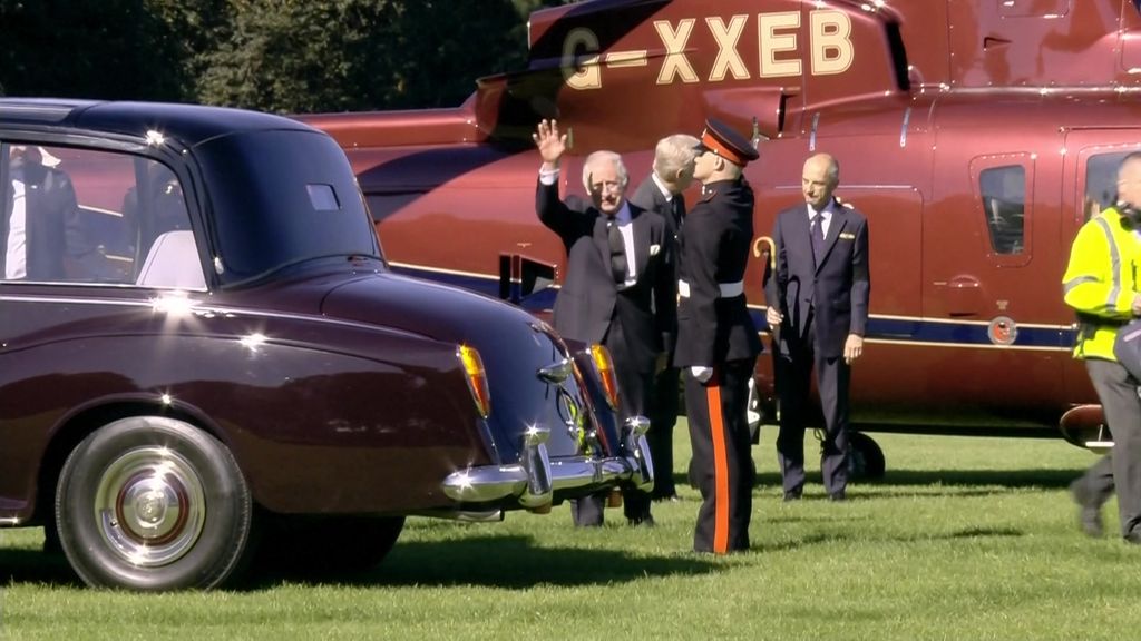 King Charles arrives in Cardiff - ABC News