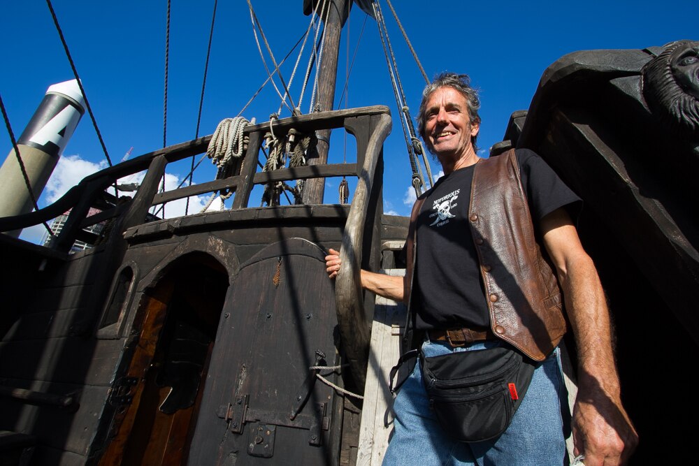 Australia's only 15th-century caravel, Notorious, sails into Brisbane ...