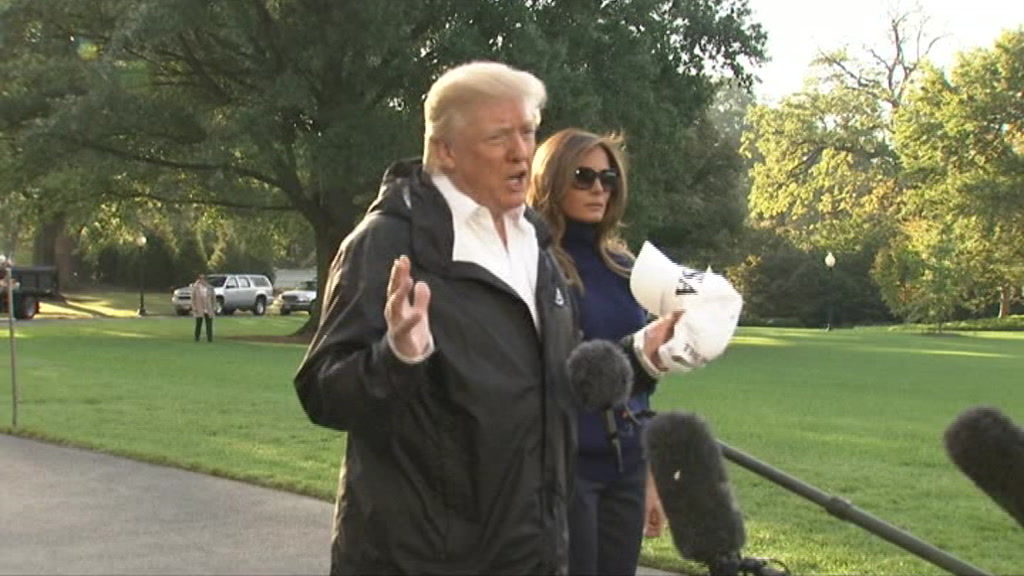 Donald Trump says Stephen Paddock was "a sick man, a demented man ...