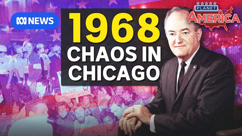 A lookback at the 1968 DNC in Chicago which was marred by protests and ...