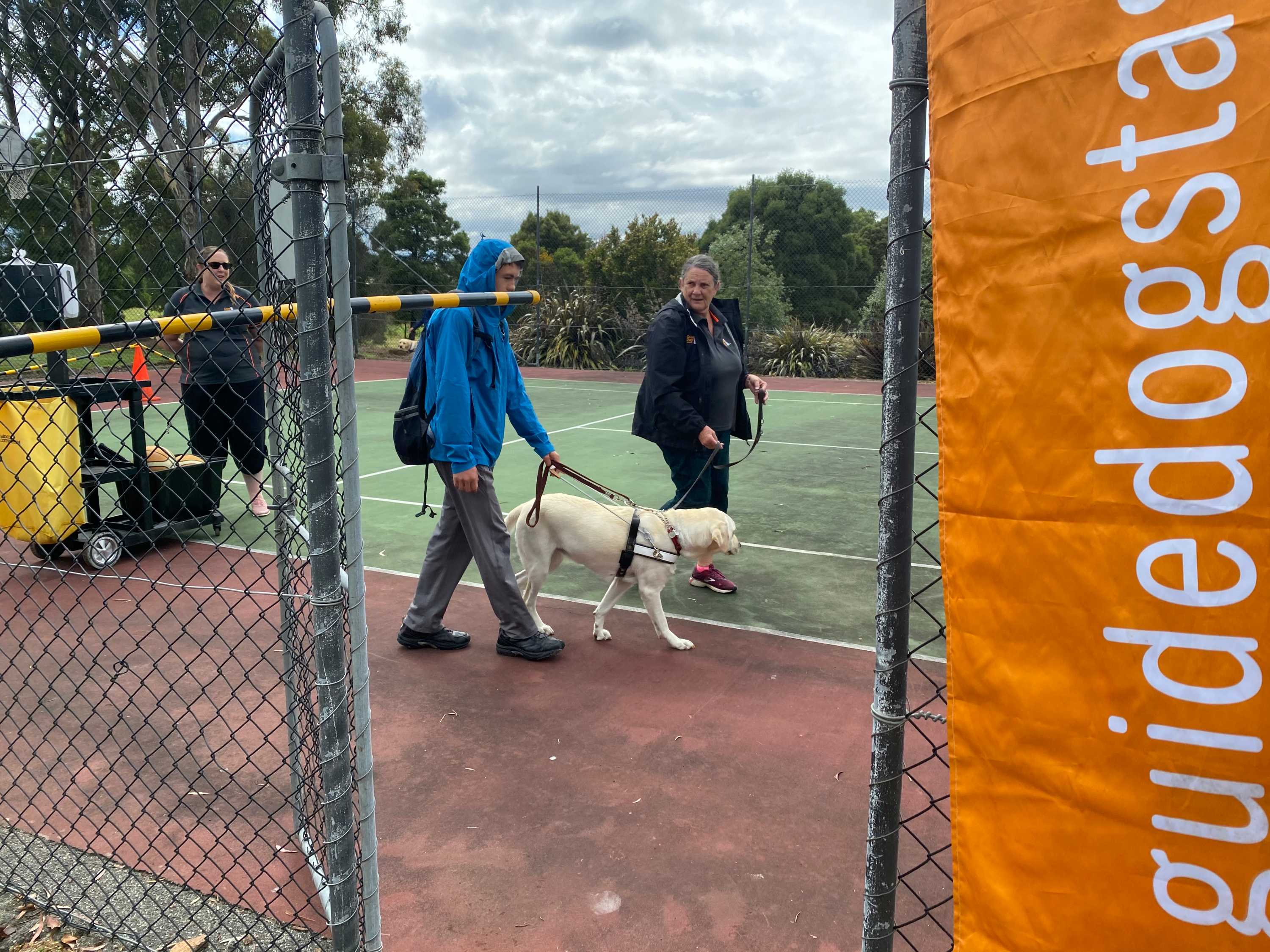 Boot camp for guide dogs and handlers helping vision impaired kids make ...