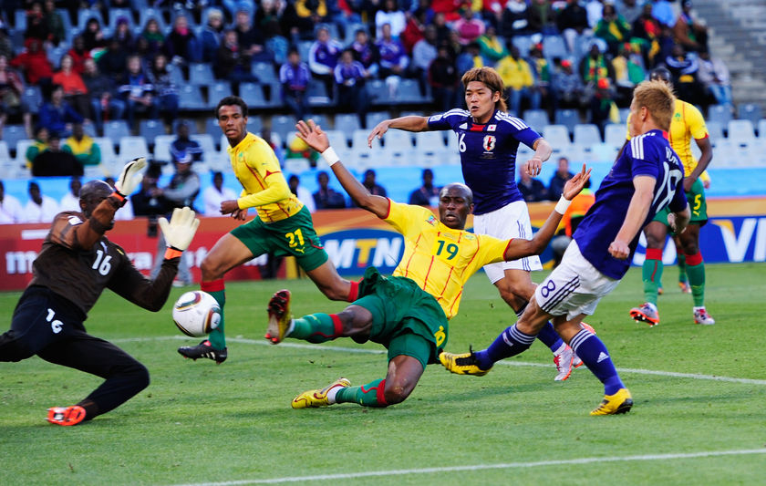 Honda drives Japan to win over Cameroon - ABC News