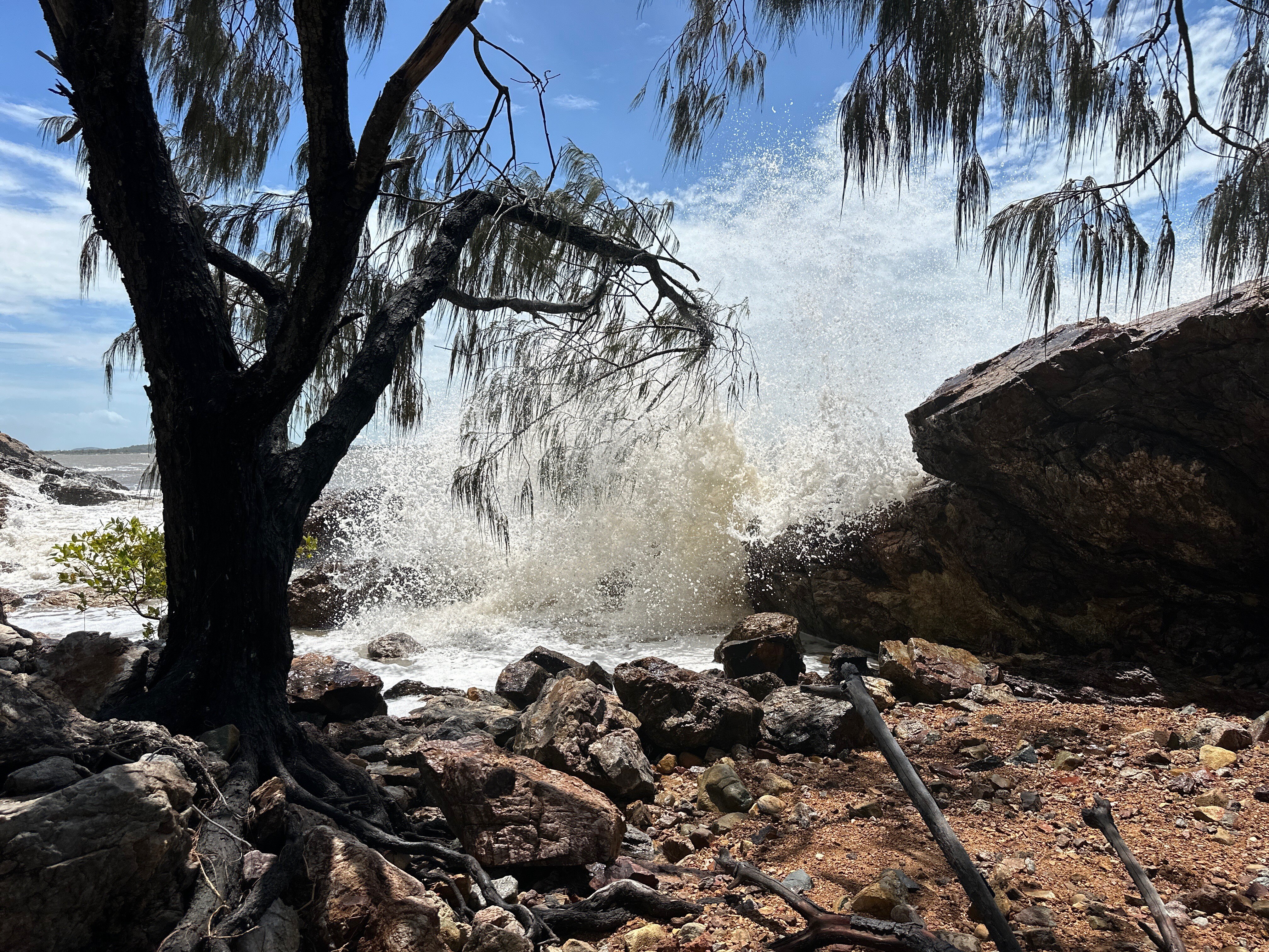 Severe Tropical Cyclone Alfred causes erosion as it lashes Queensland ...
