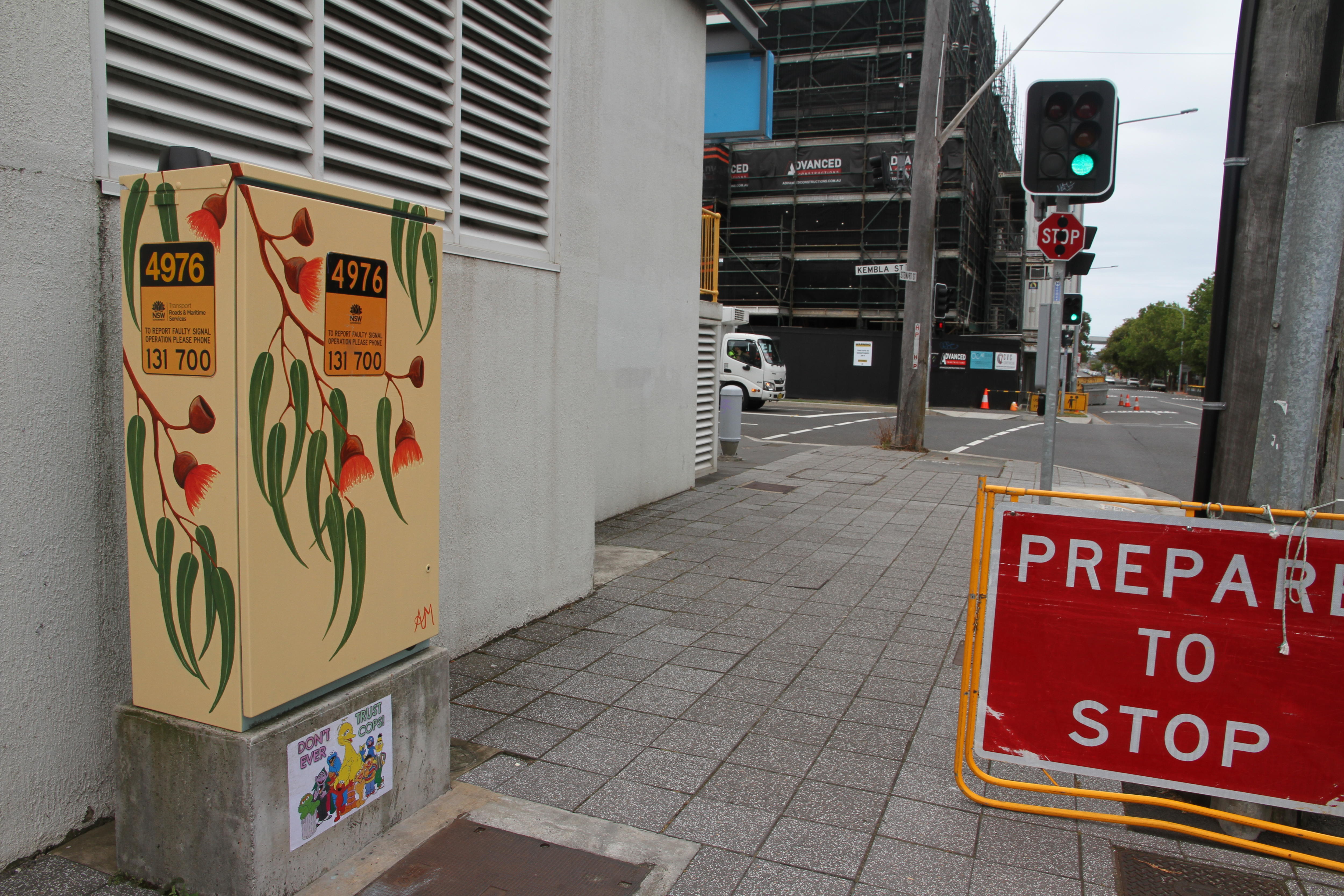 Street artists turn traffic signal boxes across the Illawarra into ...