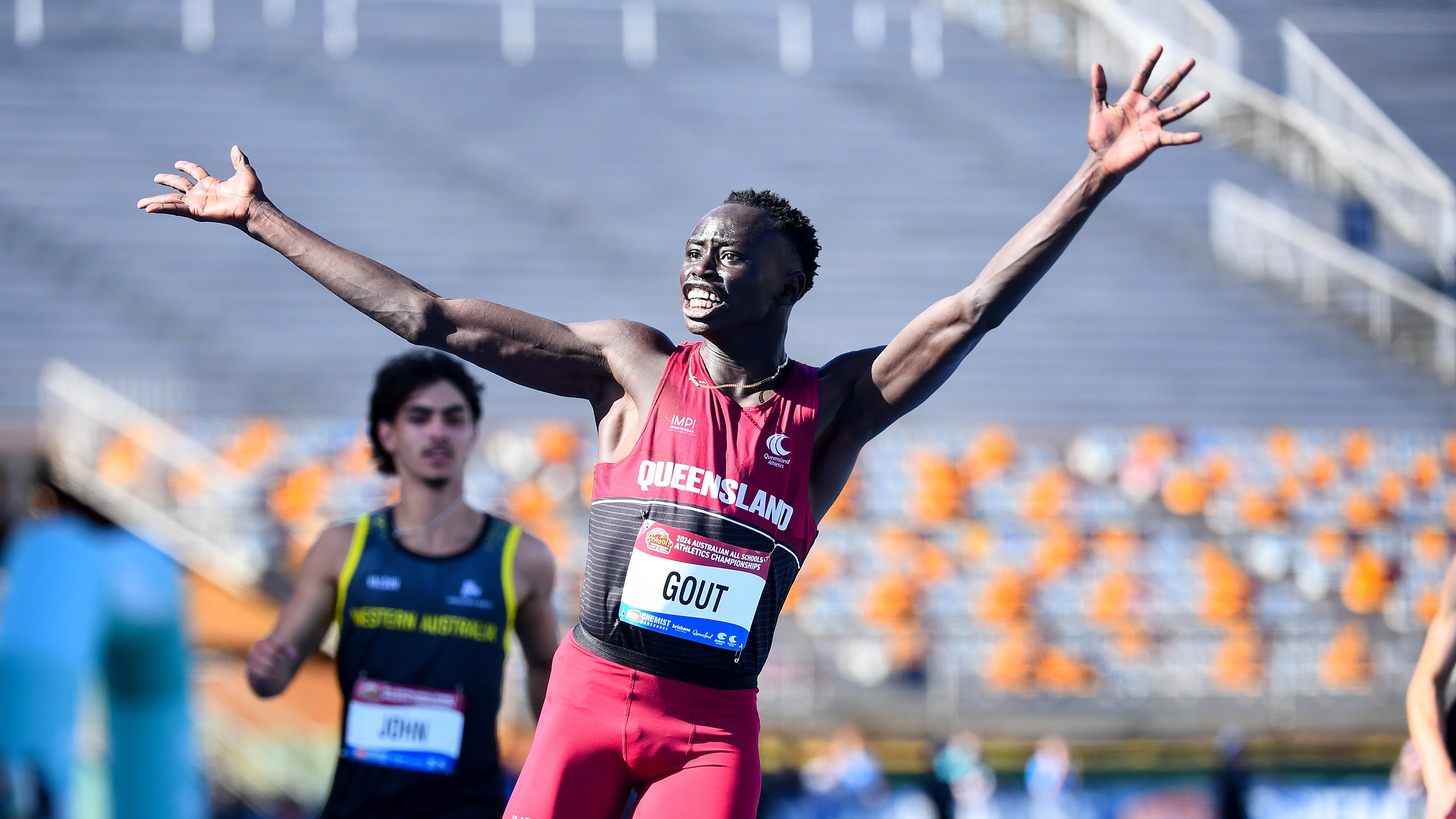 Teenage sprinter Gout Gout edges closer to breaking 10-second barrier ...