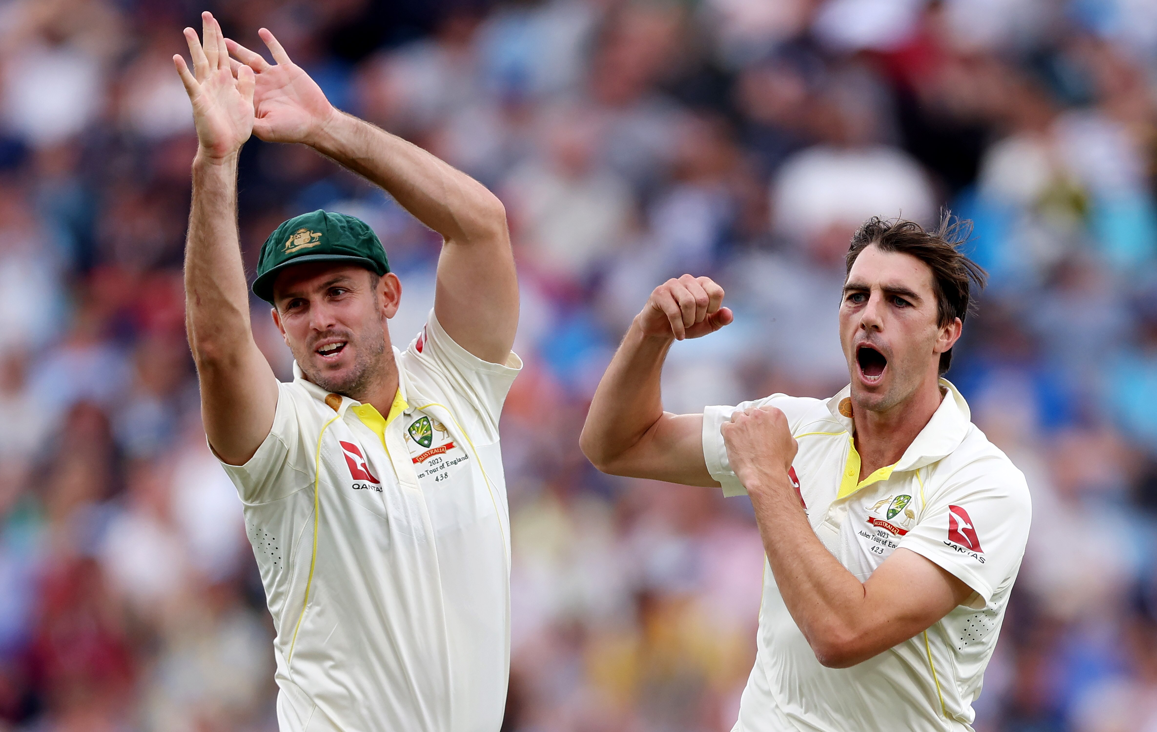 Mitch Marsh scores third Ashes century as 13 wickets fall on day one of ...