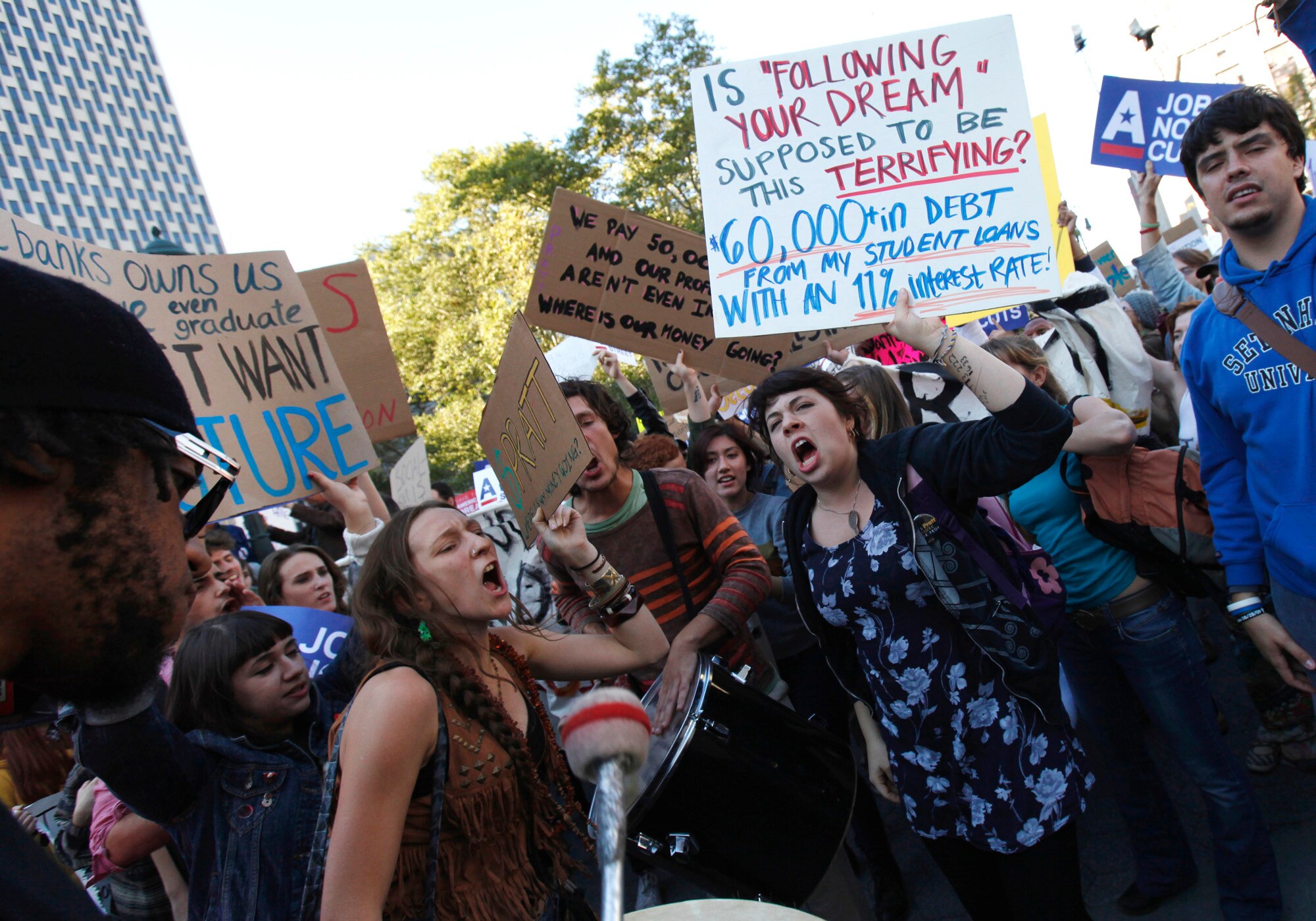 Occupy Wall Street stages biggest protest yet - ABC News