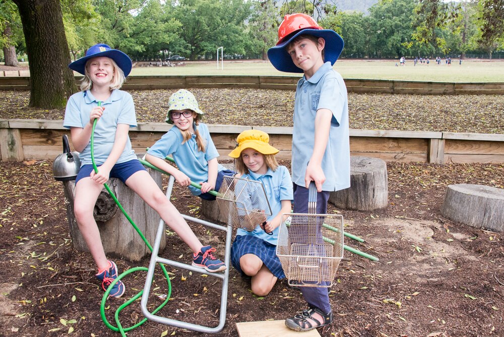 Loose parts play: Canberra primary school students revel in playgrounds ...