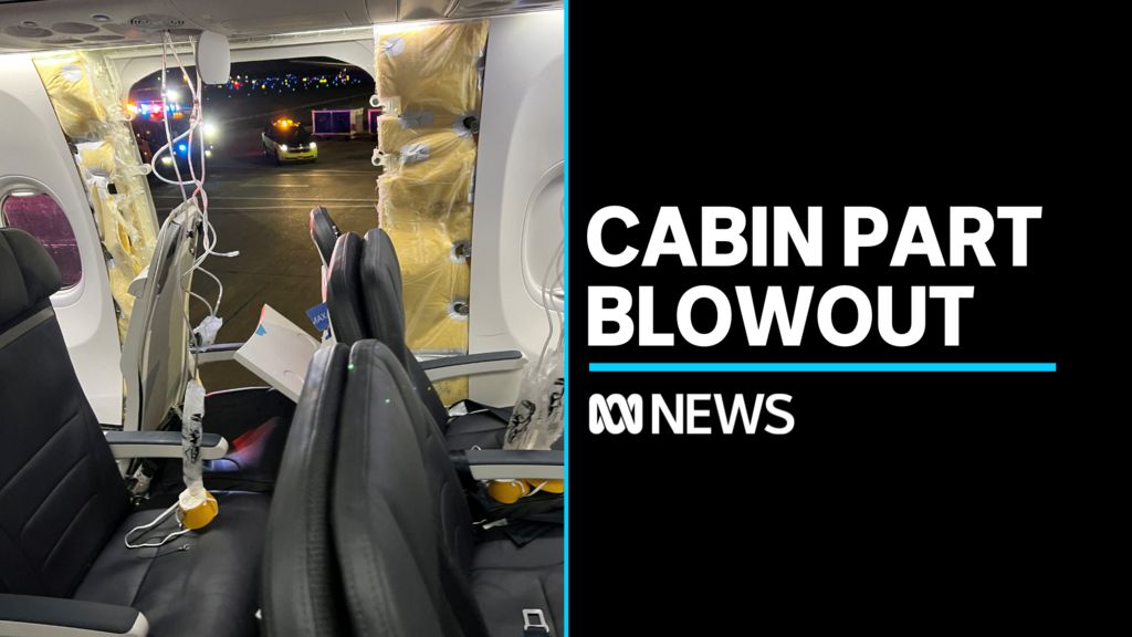 Boeing 737-9 Max planes grounded after cabin part falls off mid-flight ...